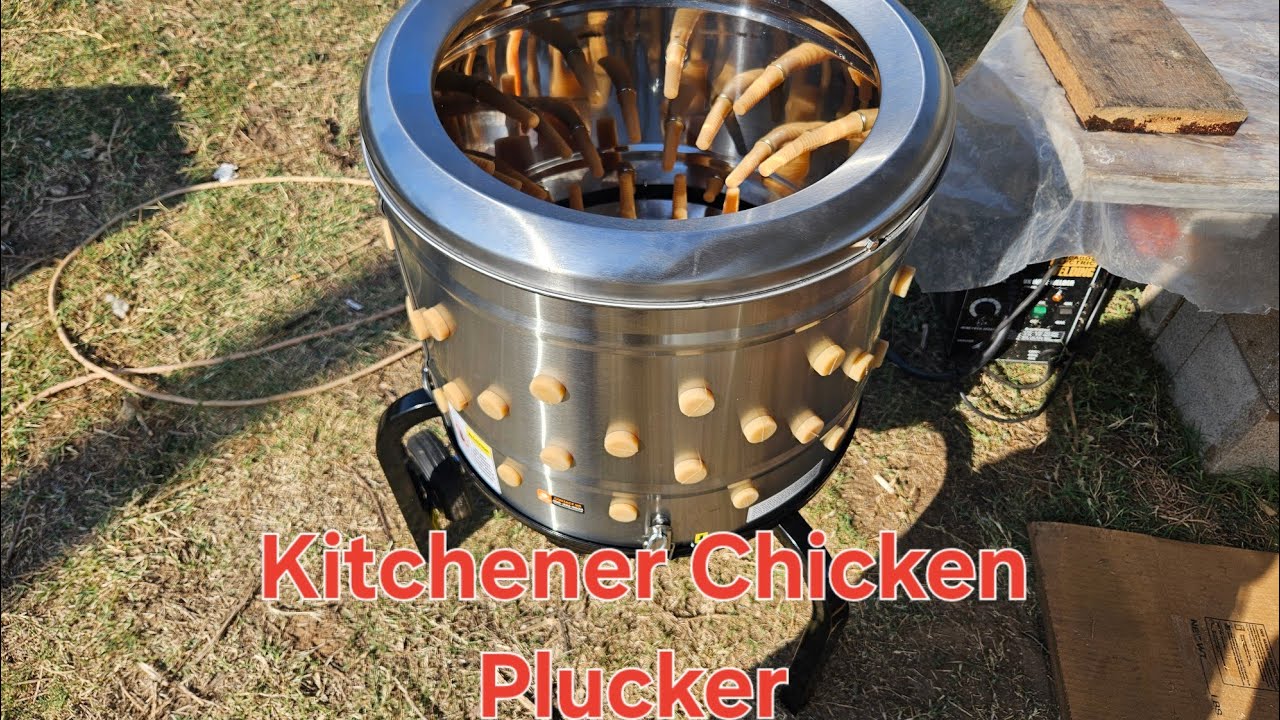 Kitchener Chicken Plucker Overview - YouTube
