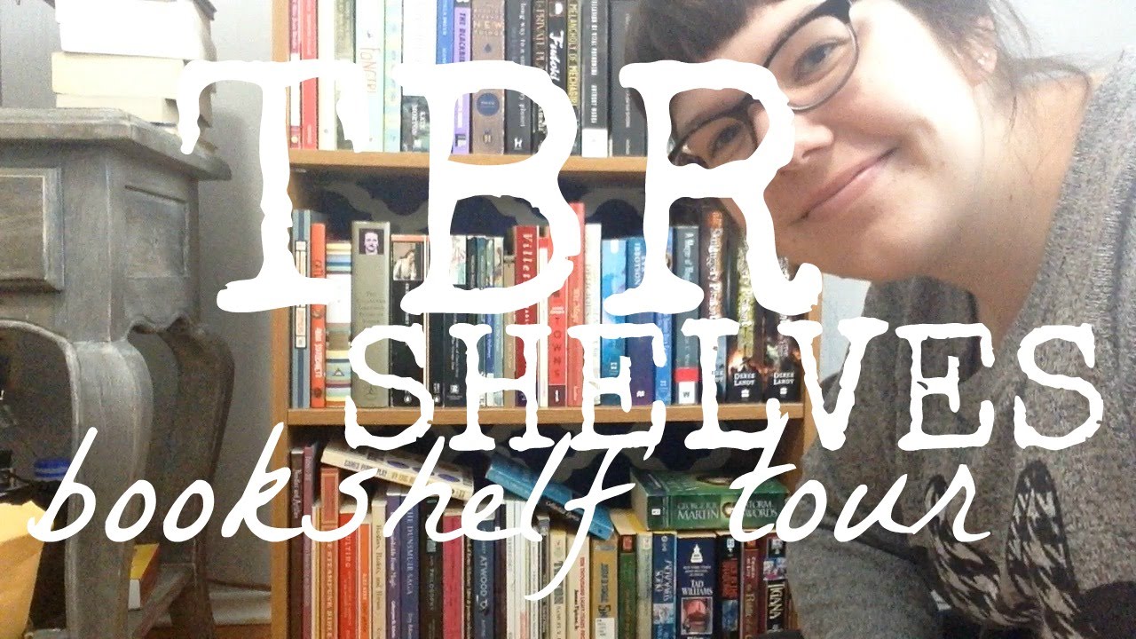 Bookshelf Tour | TBR Bookcase - YouTube