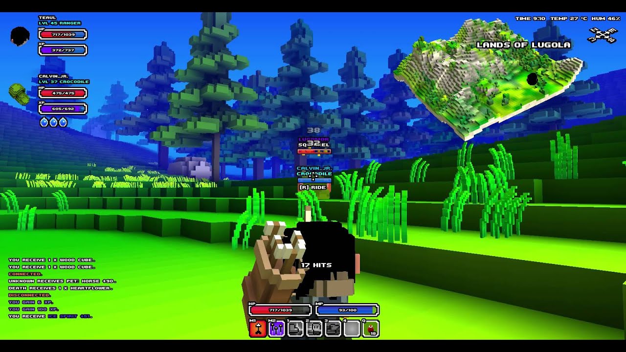 Cube World: guide to fast leveling up !- - YouTube