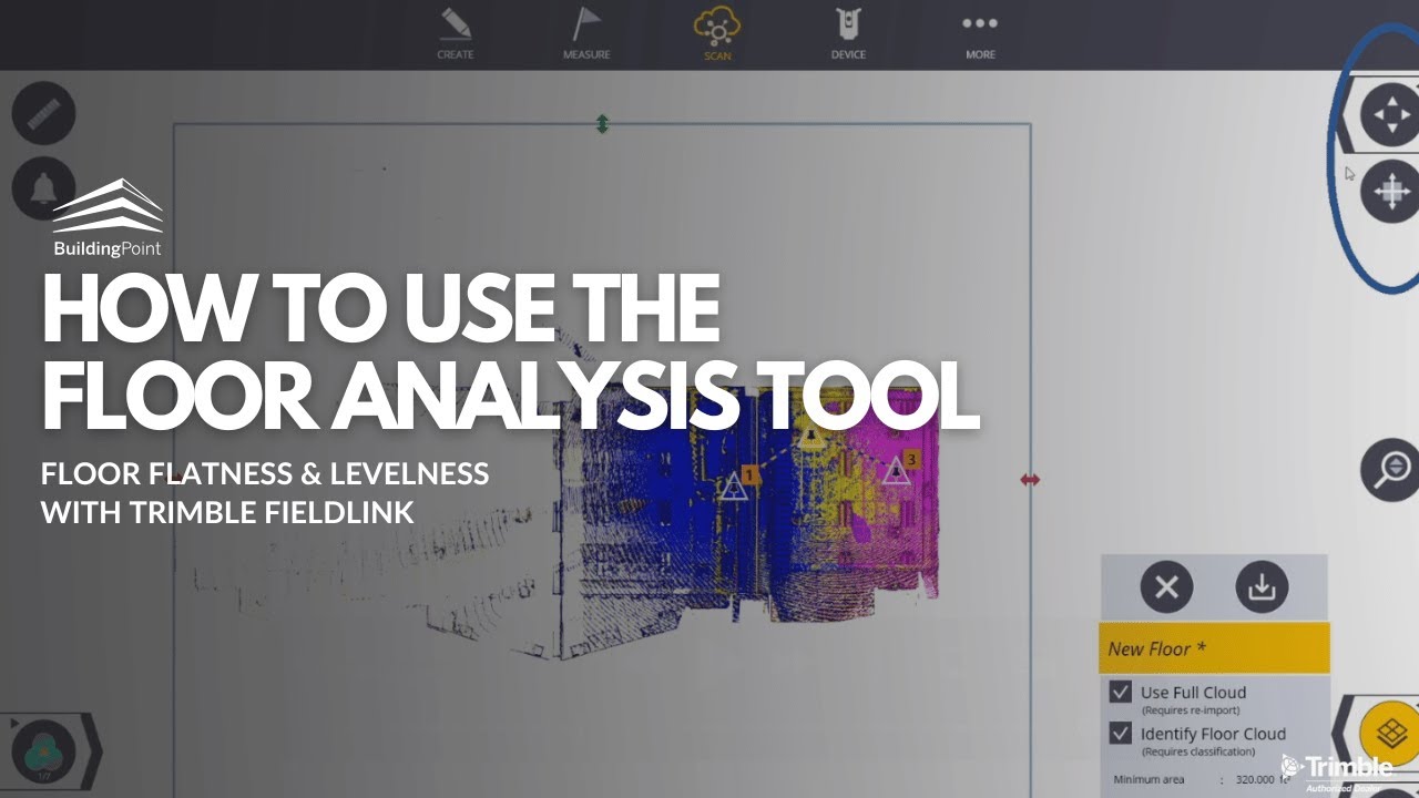 How to Use The Floor Analysis Tool in Trimble FieldLink - Floor ...