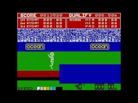 Daley Thompson's Decathlon on the ZX Spectrum - YouTube