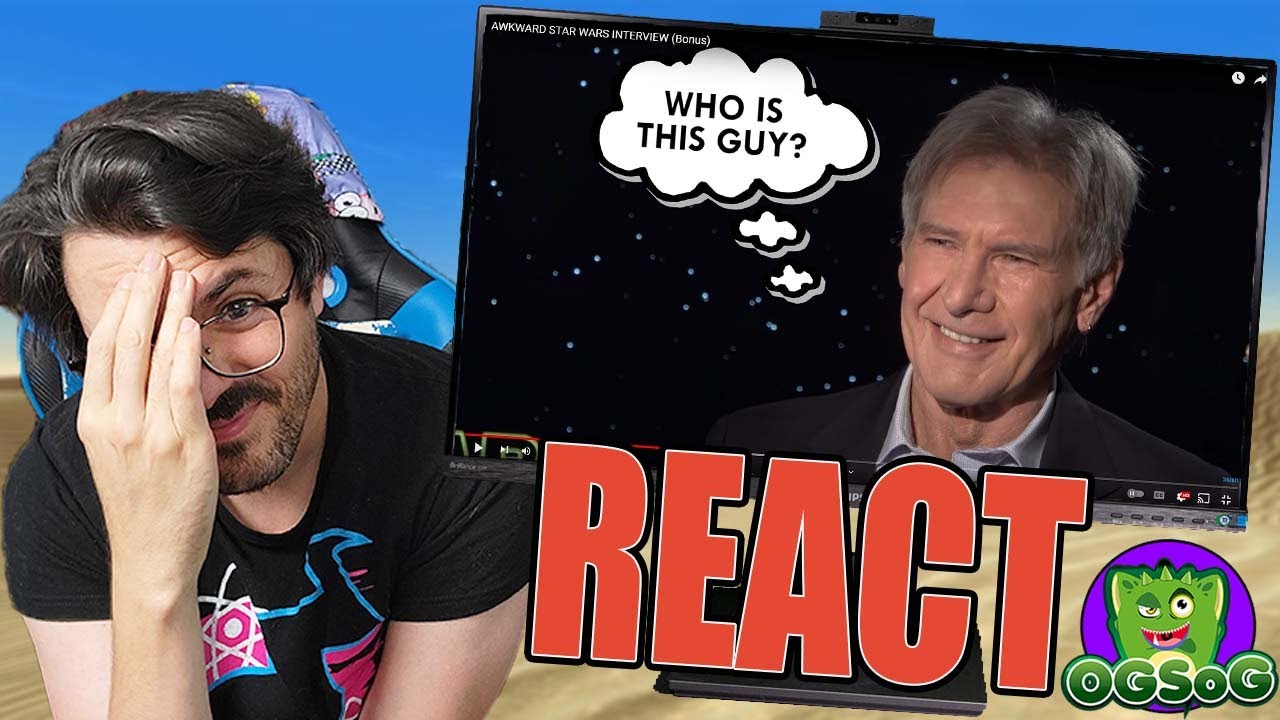 Celebrity Interview Fail - EMBARRASSING Star Wars REACT - YouTube