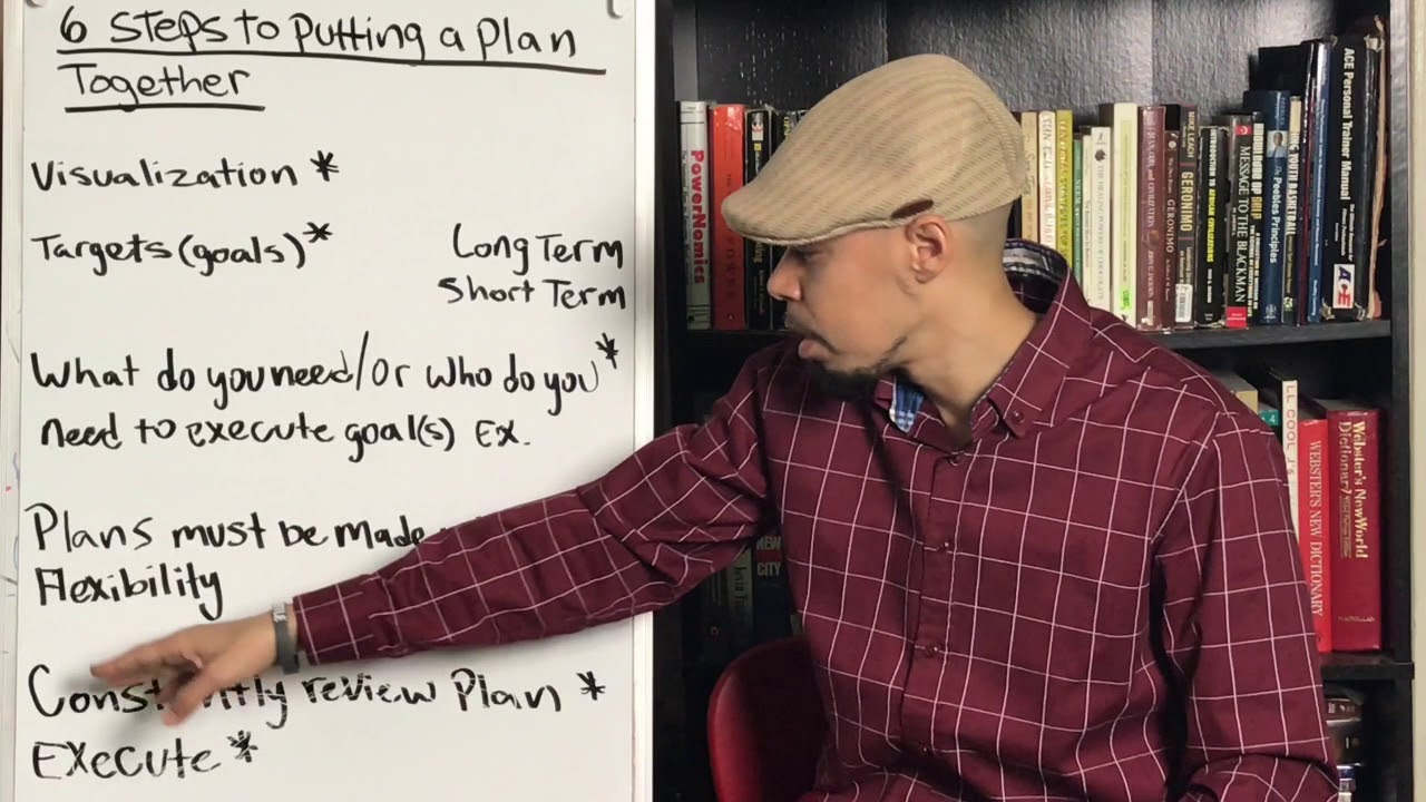 6 Steps To Putting A Plan Together - YouTube