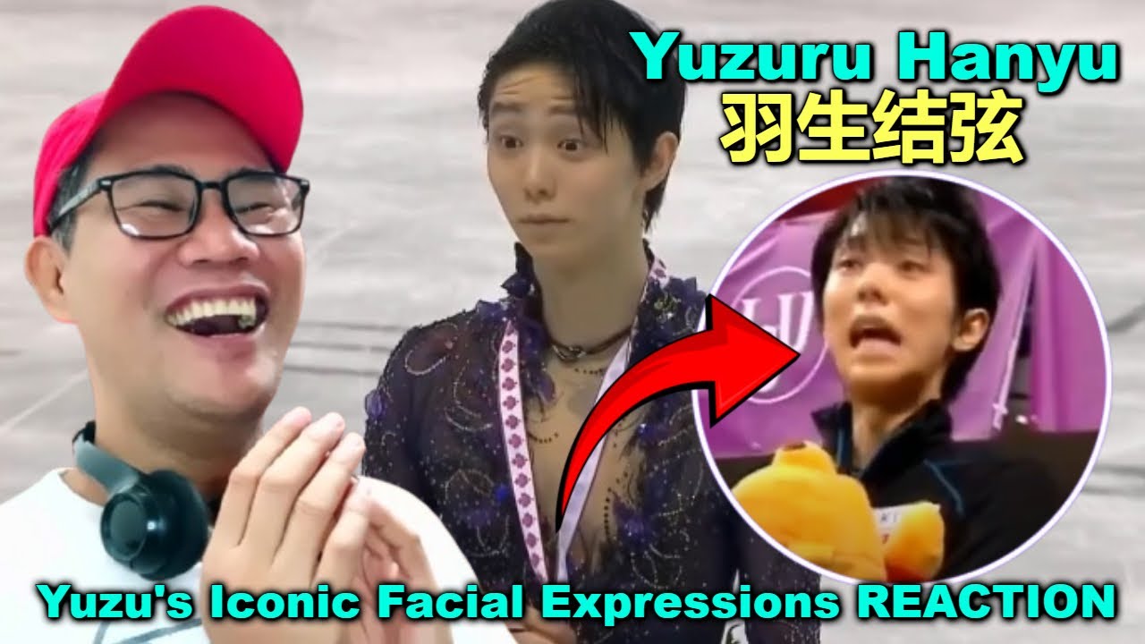 Yuzuru Hanyu 羽生结弦 - Yuzu's Iconic Facial Expressions REACTION - YouTube