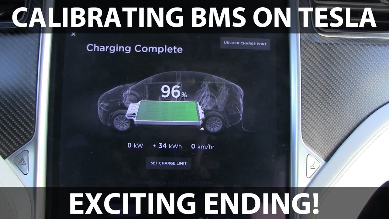 Calibrating BMS on Tesla - YouTube