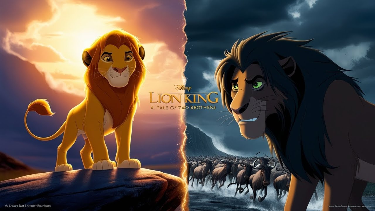 The Lion King: A Tale of Two Brothers🦁👑 | kids | videos | desiny ...