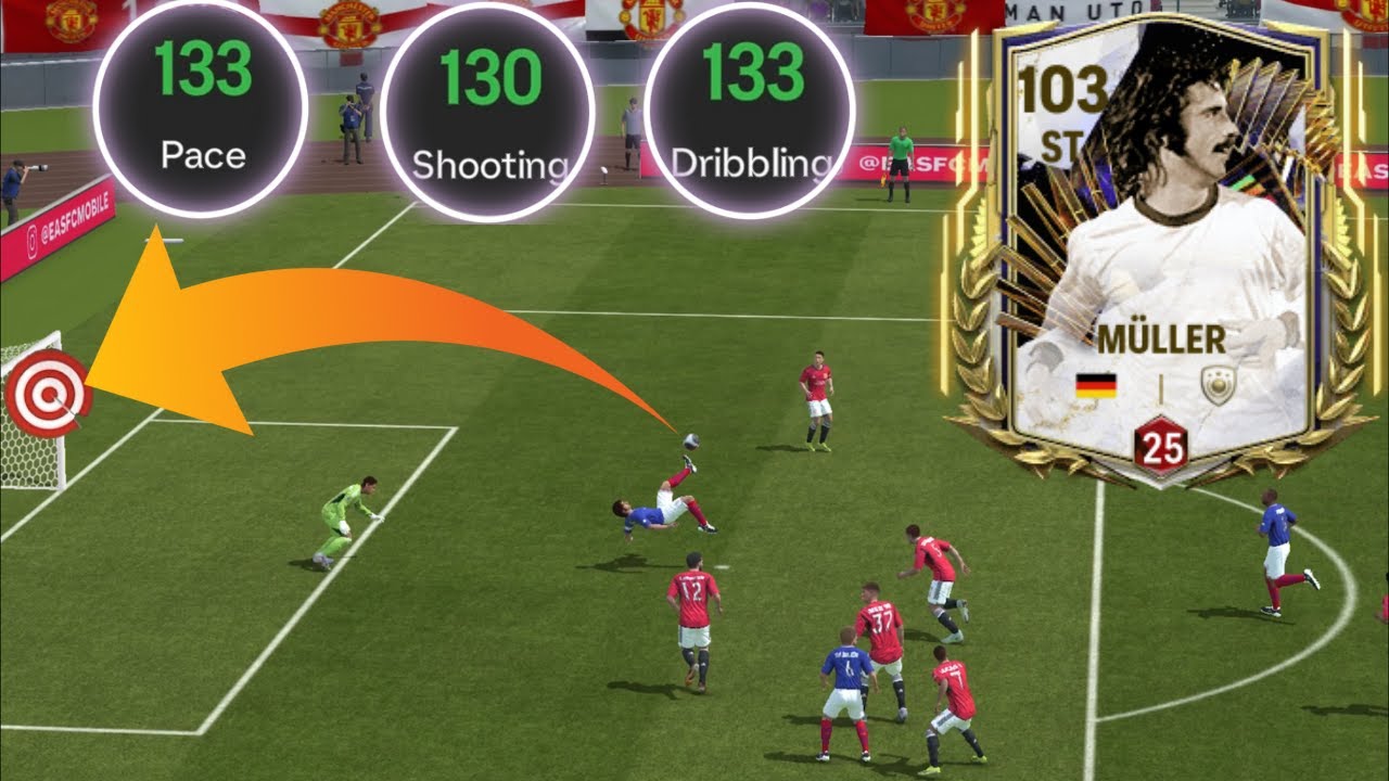 103 rated Gerd Muller is a Beast 🔥 Fc mobile - YouTube