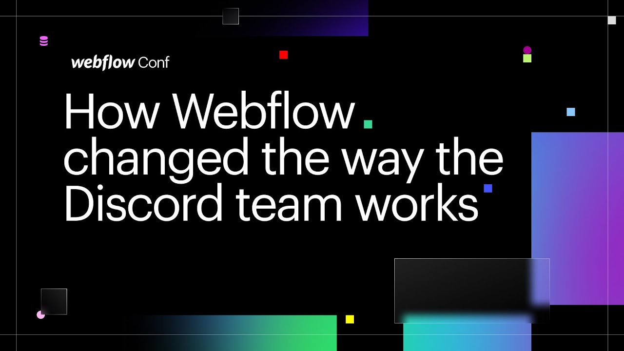 How Webflow changed the way the Discord team works - YouTube