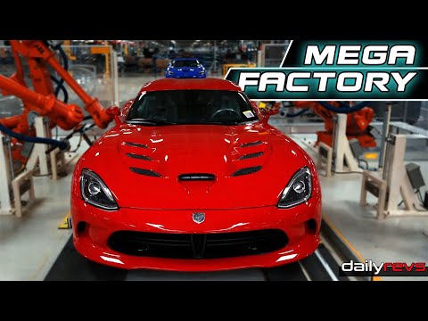 Historic Dodge Viper Production Footage | Conner Assembly Plant | The Super Car of The Common Man!