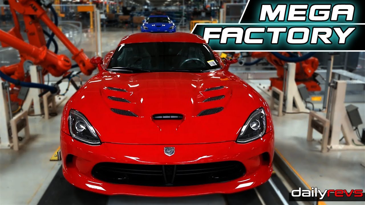 Historic Dodge Viper Production Footage | Conner Assembly Plant | The ...
