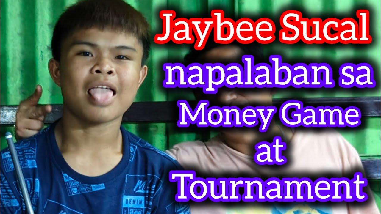 Jaybee Sucal nangharang sa Tournament at Money Game - YouTube