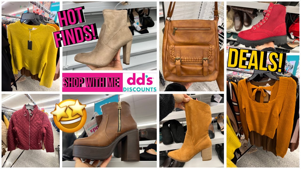 🤩 SHOP WITH ME dd's DISCOUNTS 🛍 FALL FASHION DEALS ‼️ BOOTS HANDBAGS ...