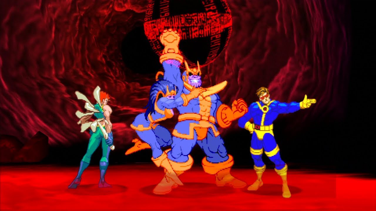 Marvel VS Capcom 2 - Marrow/Thanos/Cyclops - Expert Difficulty ...