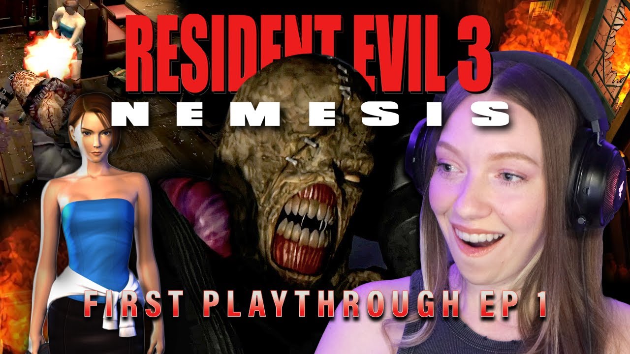 My first time playing the incredible OG: RESIDENT EVIL 3: NEMESIS!! [EP ...