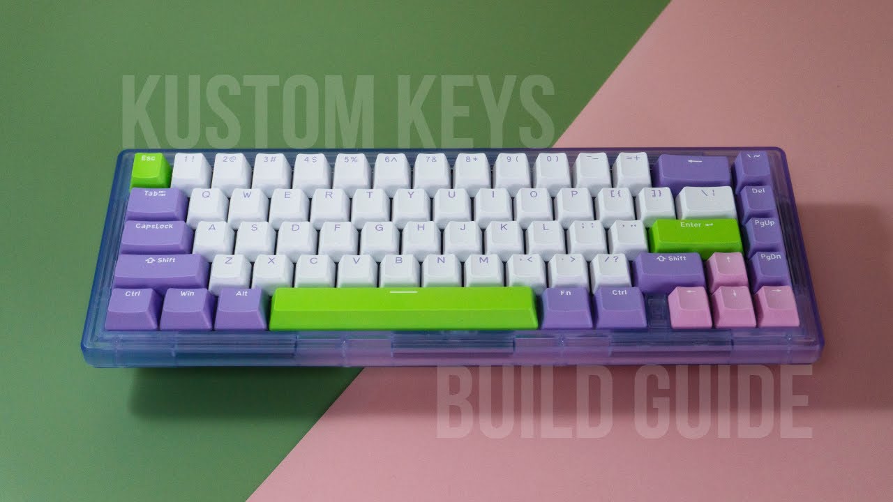 Kustom Keys 65% Kit Build Guide - YouTube