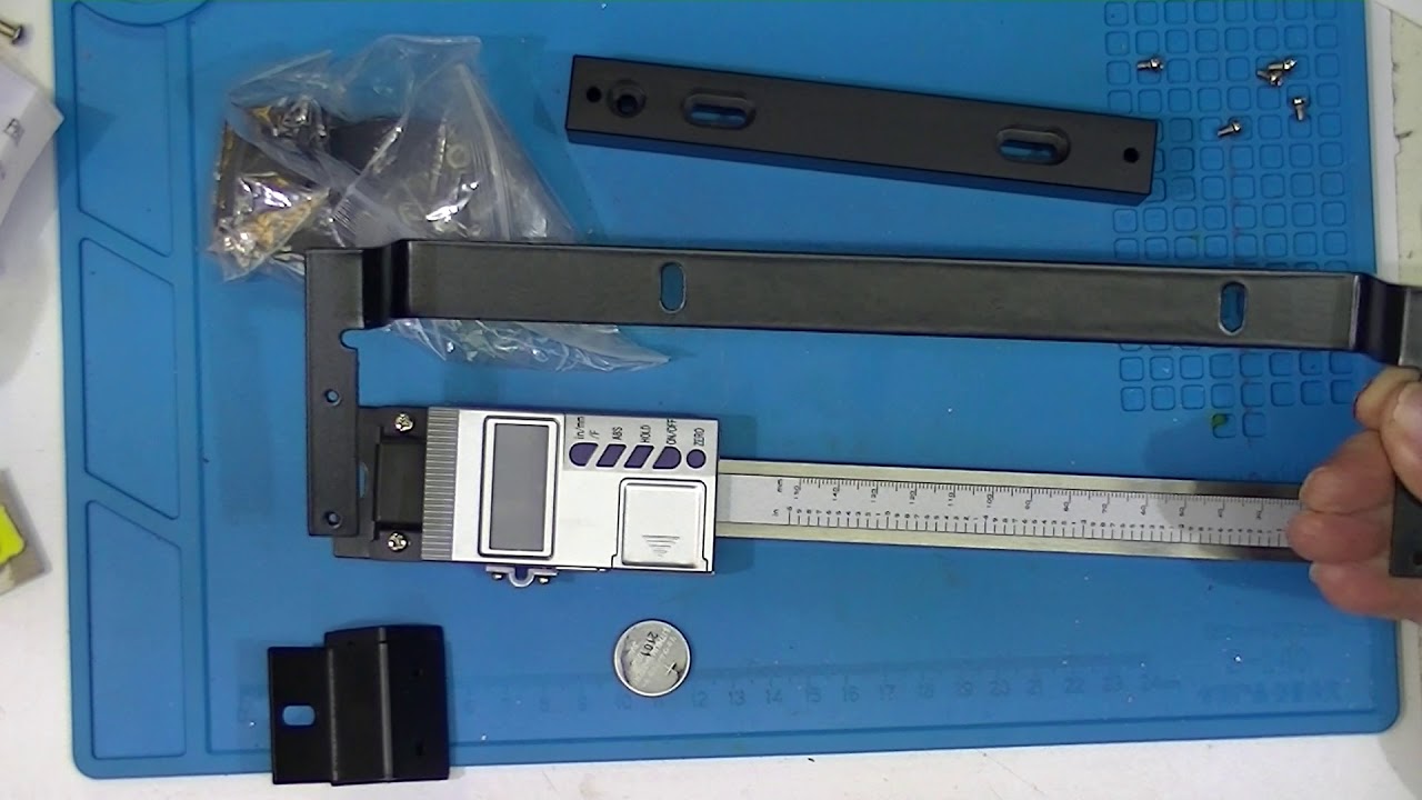 Mill Quill DRO Kit Part 1 - YouTube