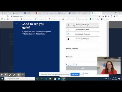 How to Login to Khan Academy From Home - YouTube