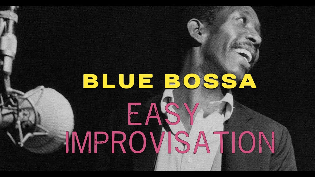 BLUE BOSSA Easy Improvisation for TRUMPET or TENOR SAXOPHONE! PLAY WITH ME! - YouTube