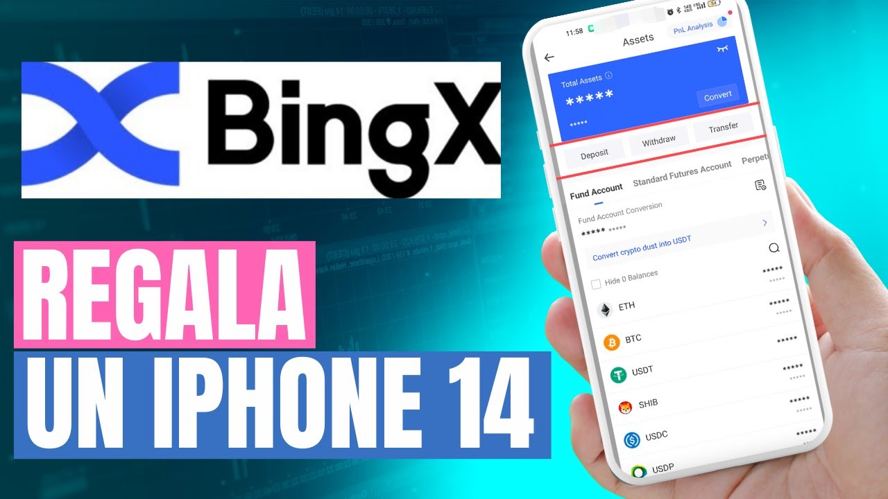 BingX REGALA un iPhone 14: Scopri come nella nuova incredibile PROMO! - YouTube