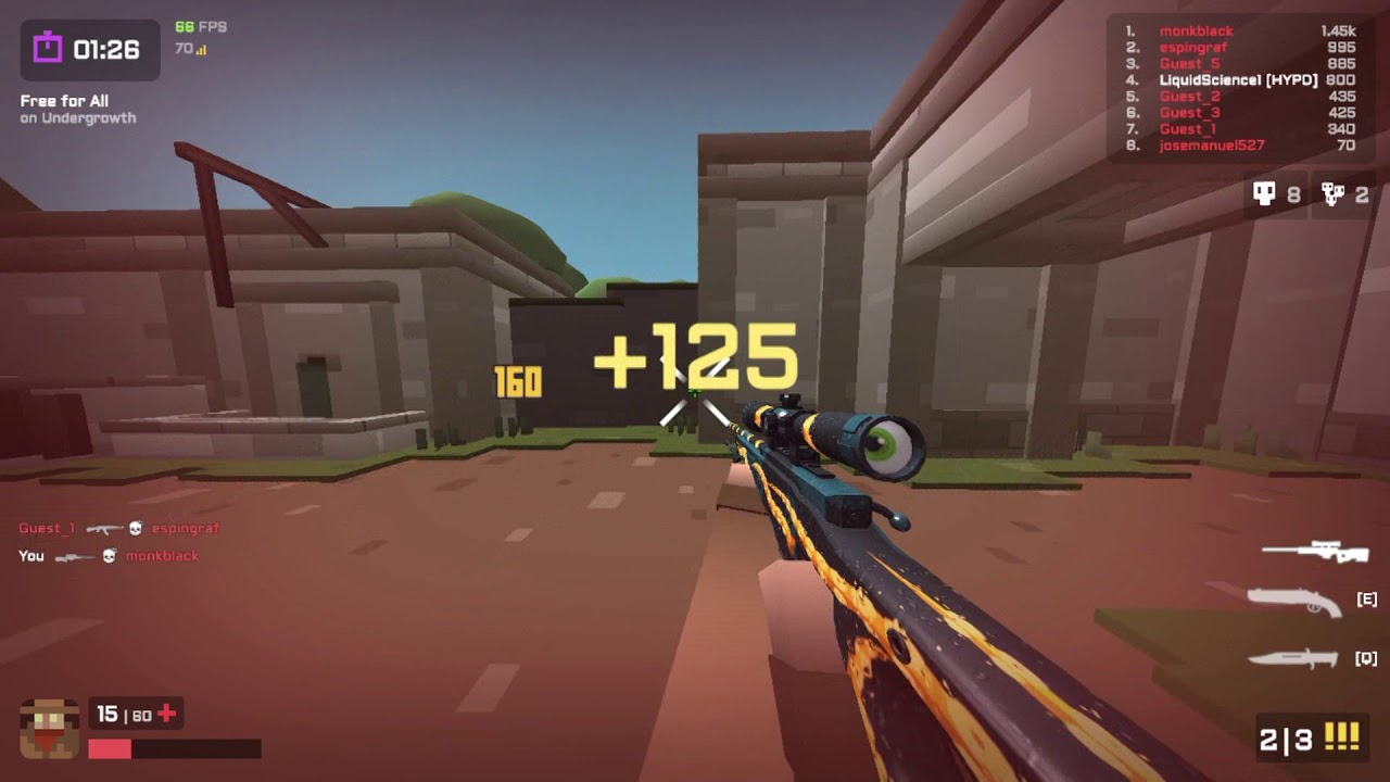 Sniper + Sawed Off | KRUNKER MONTAGE - YouTube