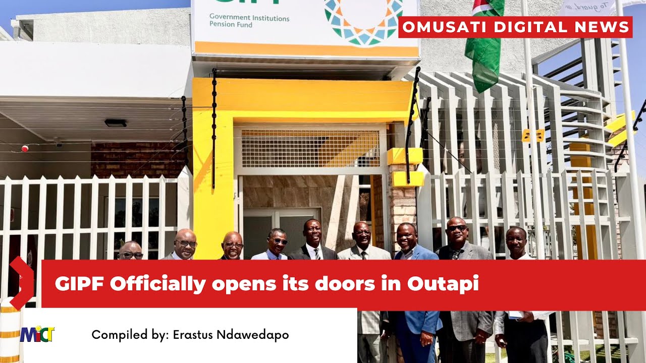 GIPF Opens its Doors in Outapi, Omusati Region. - YouTube