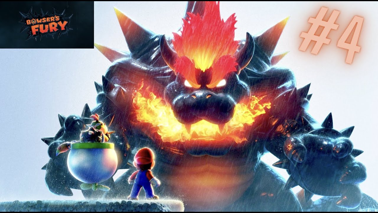 MARIO VS BOWSER .... THE FINAL SHOWDOWN .... BOWSER'S FURY #4 - YouTube