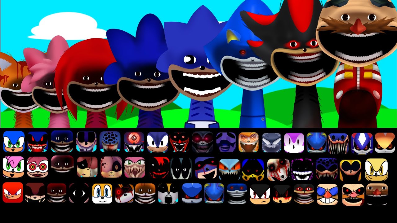 Eggman OC Shadow X Amy X Metal X Baby Sonic X Knuckles X Sonic // NEW ...