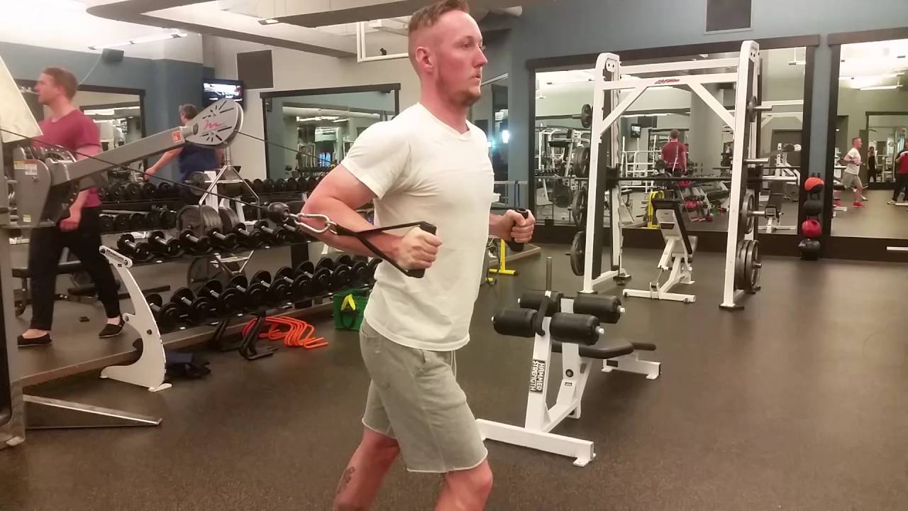 Cable Squeeze Press (as demonstrated by client Curtis) - YouTube