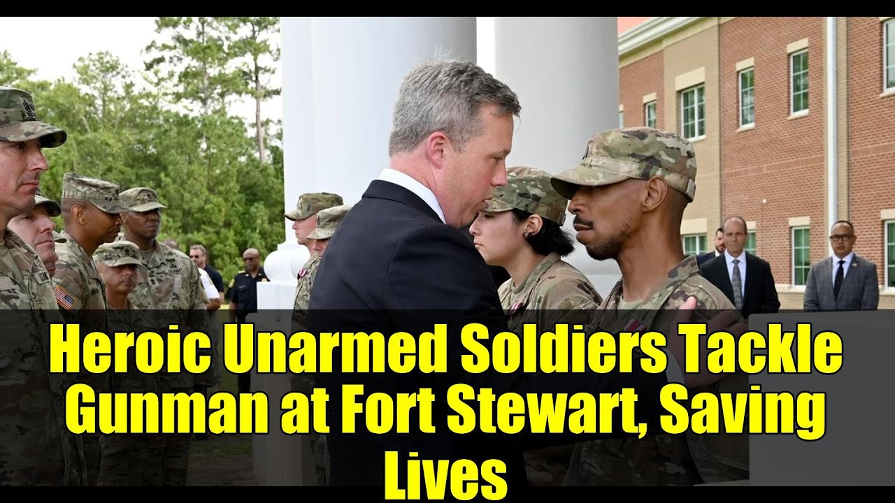 Heroic Unarmed Soldiers Tackle Gunman at Fort Stewart, Saving Lives ...