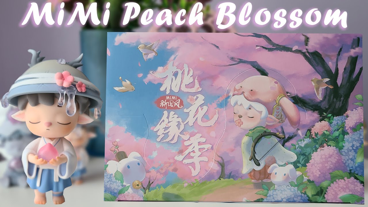 Mimi Peach Blossom Blind Boxes by Mihu x Heyone (Full Case Unboxing ...