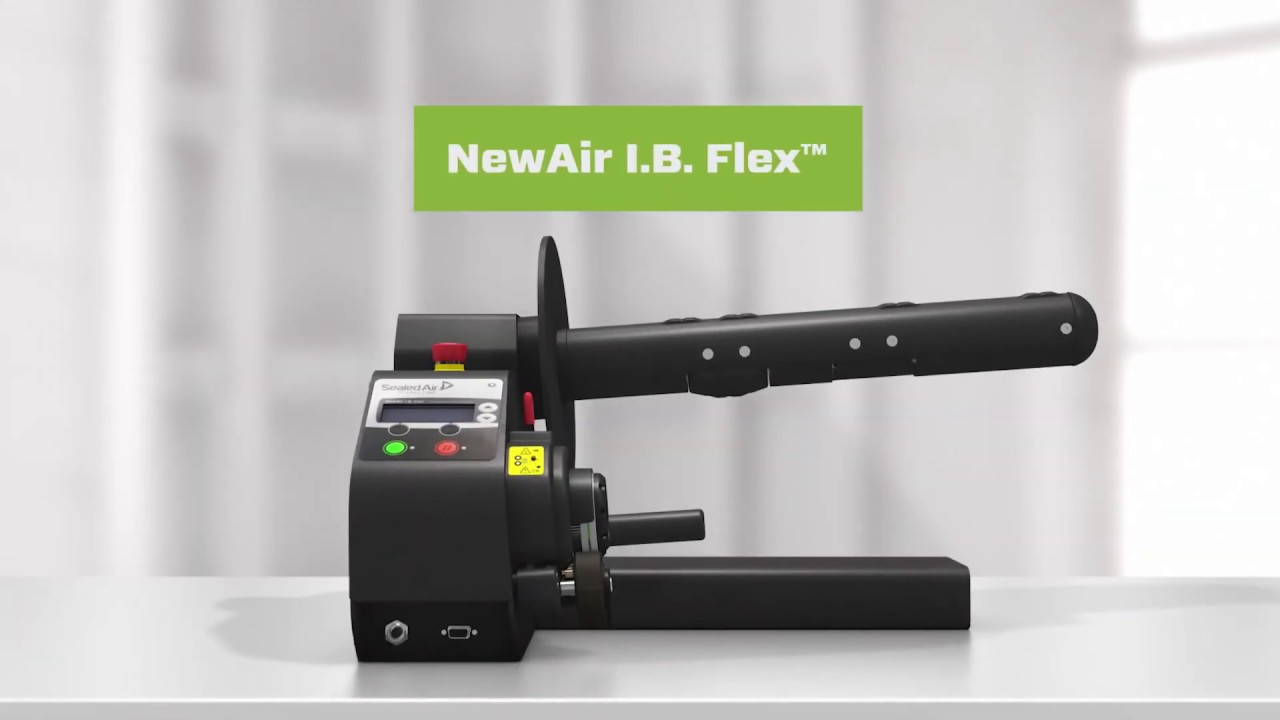 New Air I.B. Flex/ Inflatable cushioning machine - YouTube