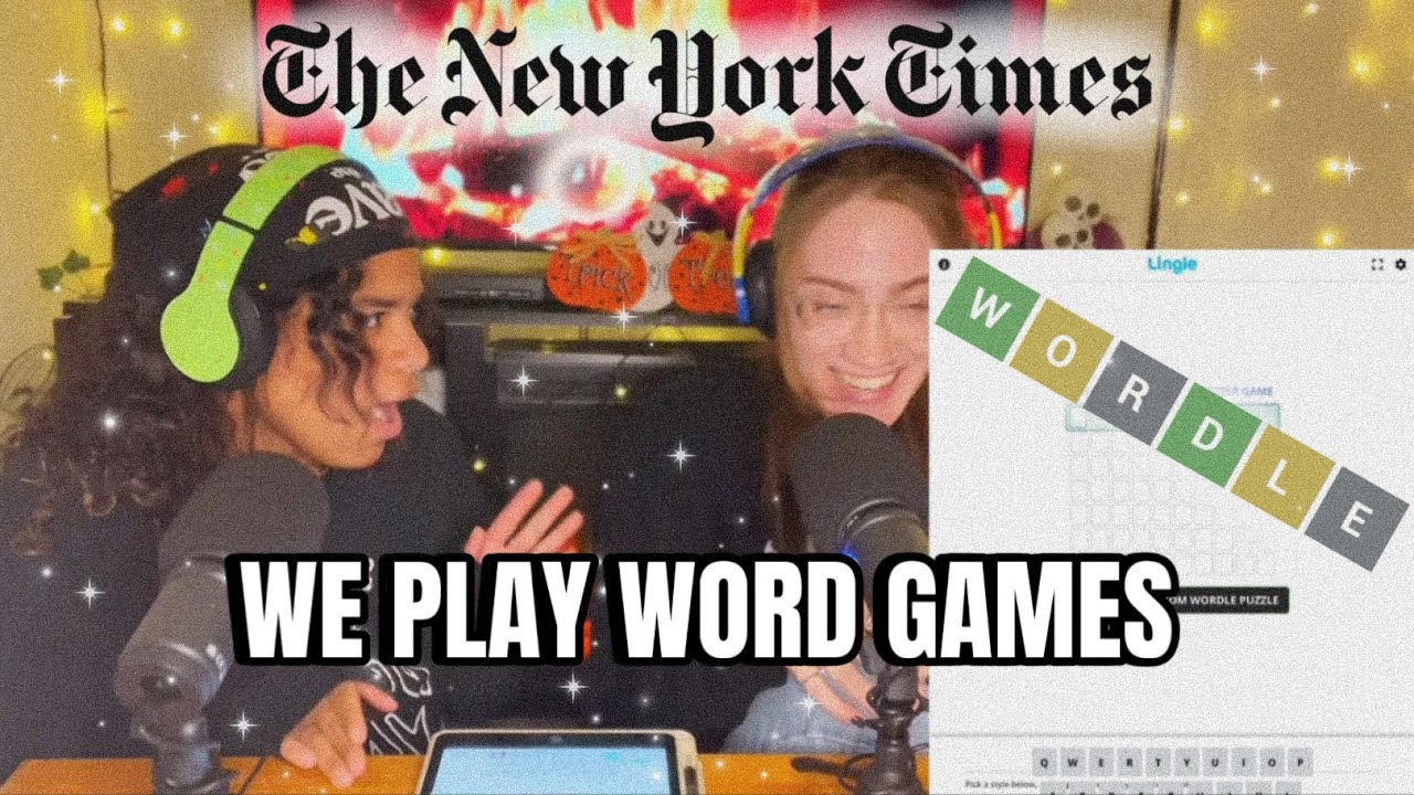We Play Word Games - YouTube