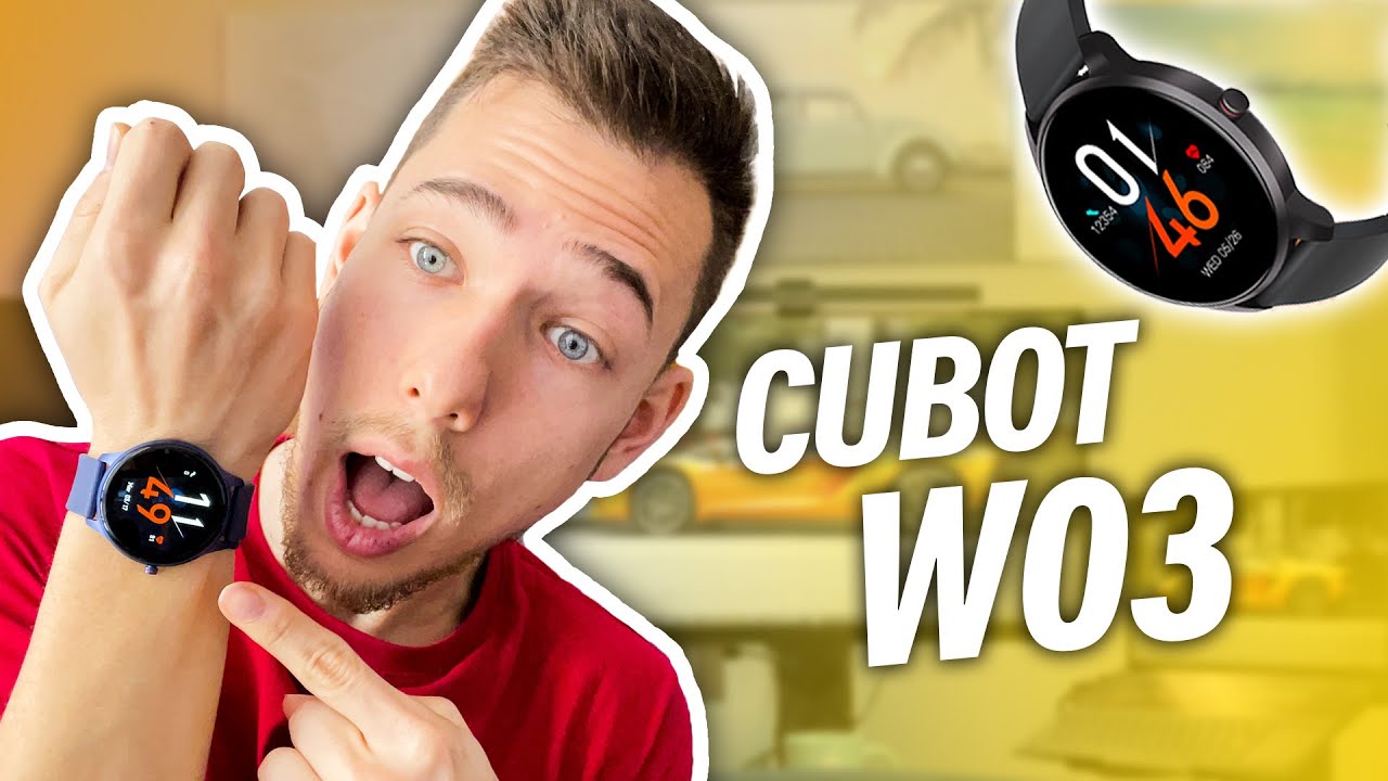 ⌚️ CUBOT W03: Smartwatch Incredibile ECONOMICO - Unboxing e Recensione ...