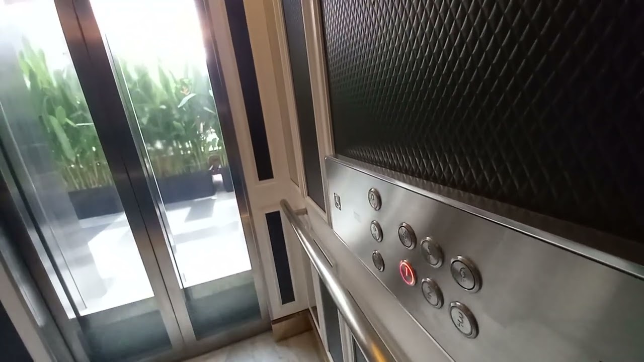 Kone KDS 300 MonoSpace Elevator at So Sofitel. - YouTube