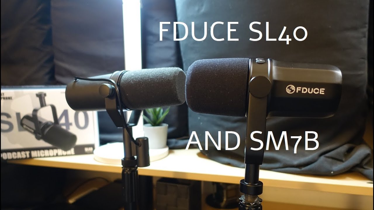 The Poor Man's SM7B? FDUCE SL40 mic demo - YouTube