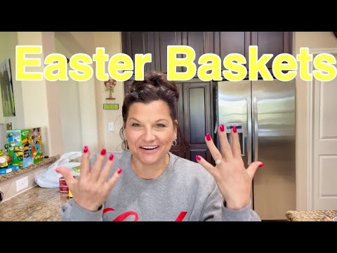 Making Easter Baskets for my Girls - YouTube