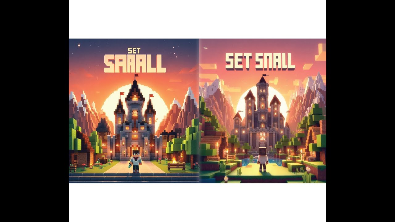 How to get small in Minecraft - YouTube