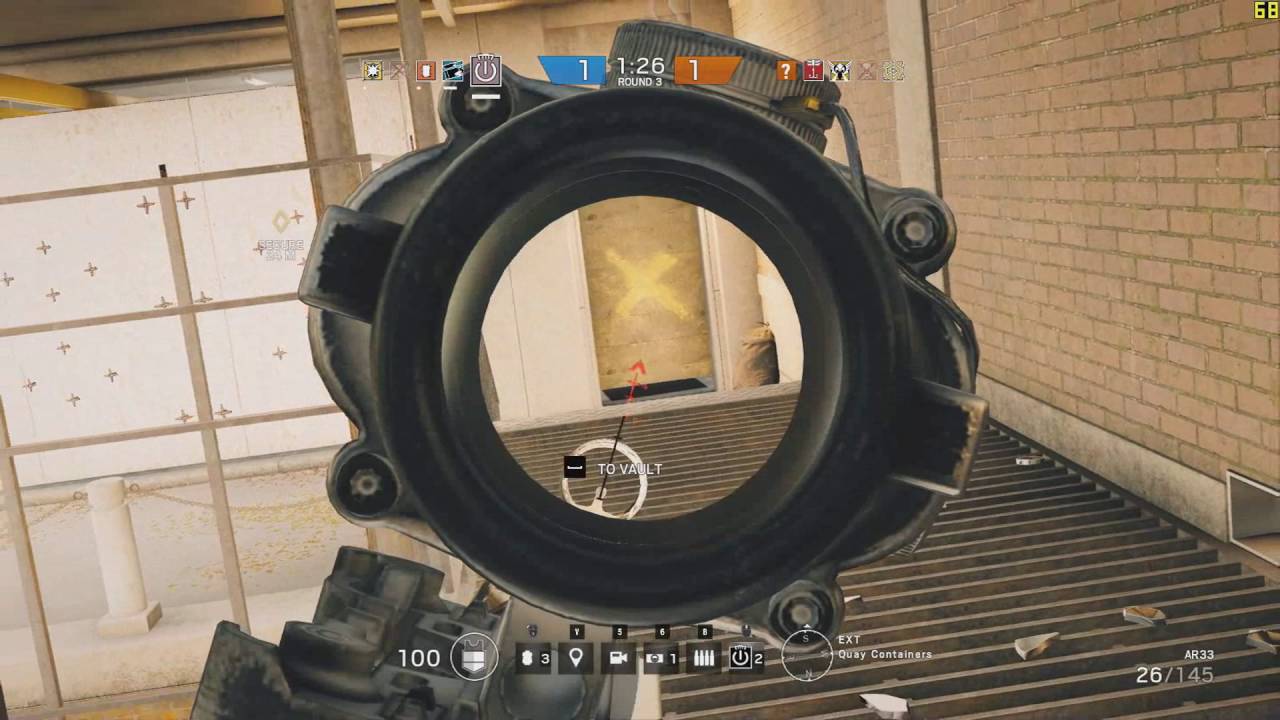 Rainbow Six Siege - Rook P-90 w Acog - YouTube