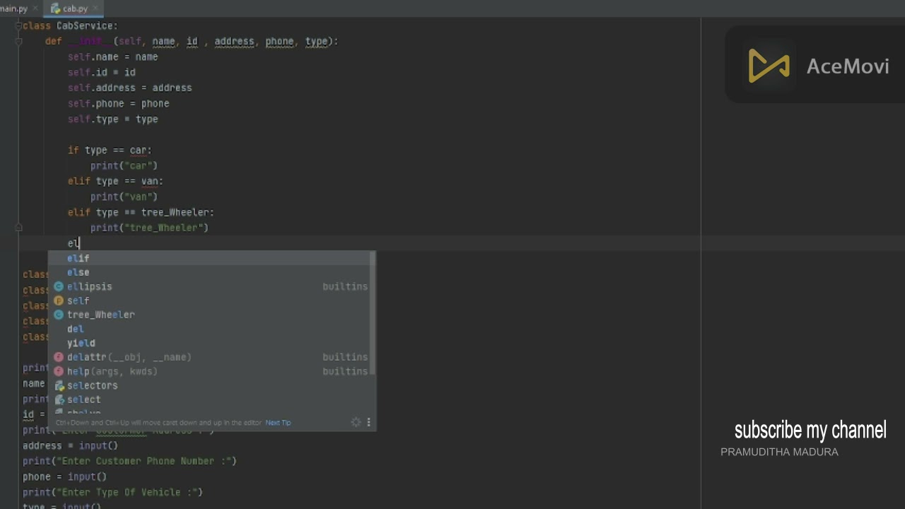 Python OOP Project - YouTube
