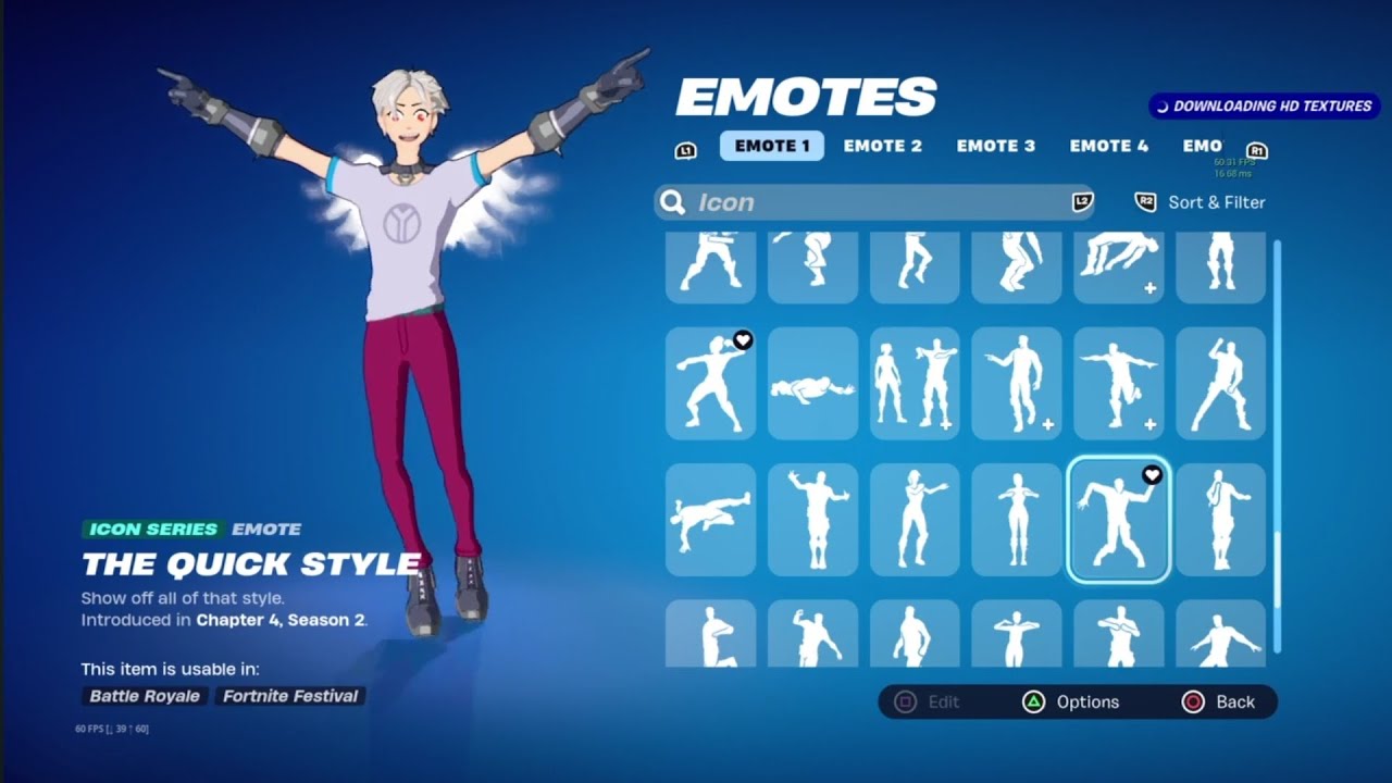 All Icon Series Emotes // Todos los Gestos de Idolos - Fortnite - YouTube