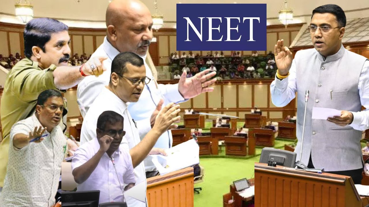 NEET-LEAKS: ''Revert to Goa CET'': Oppn - YouTube