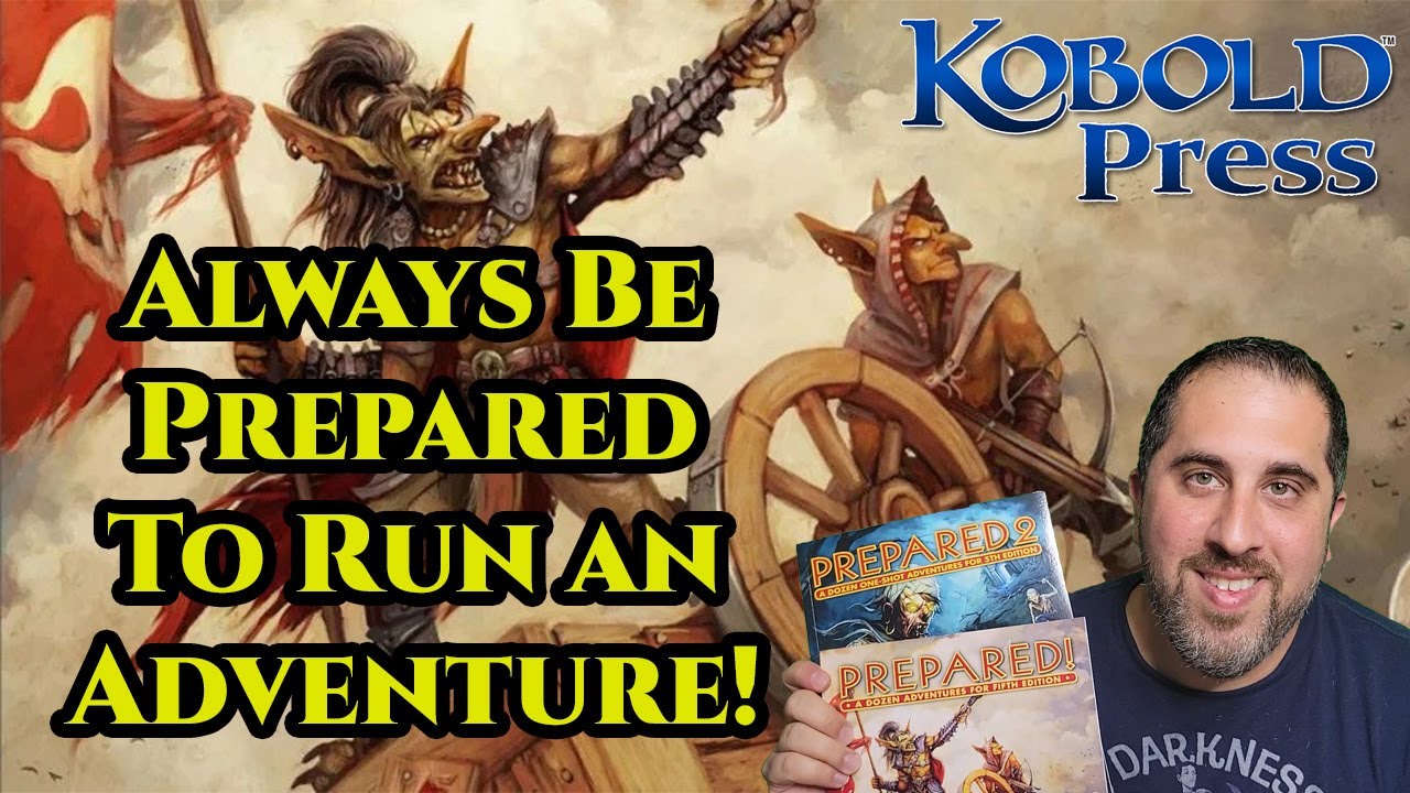 Always Be Prepared for Adventure with Kobold Press - YouTube