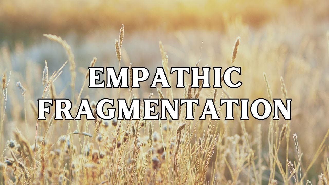 Empathic Fragmentation | Empathic Sensitivity: Strategies to Help ...