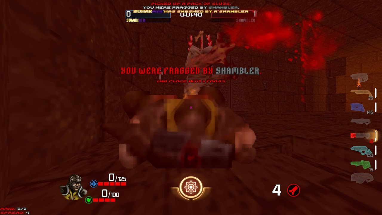 Shambler meets Quake Champions : Doom Edition - YouTube