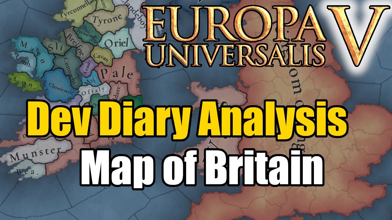 EU5 Modders Discuss "British Isles" Map - YouTube