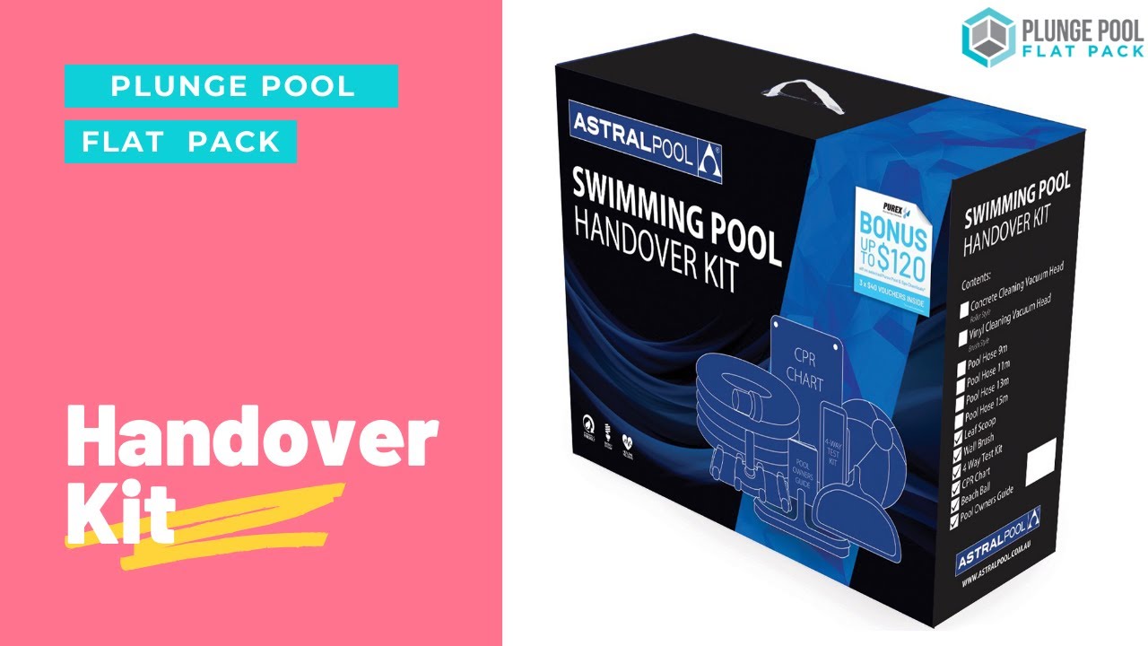 Handover Kit | Plunge Pool Flat Pack - YouTube