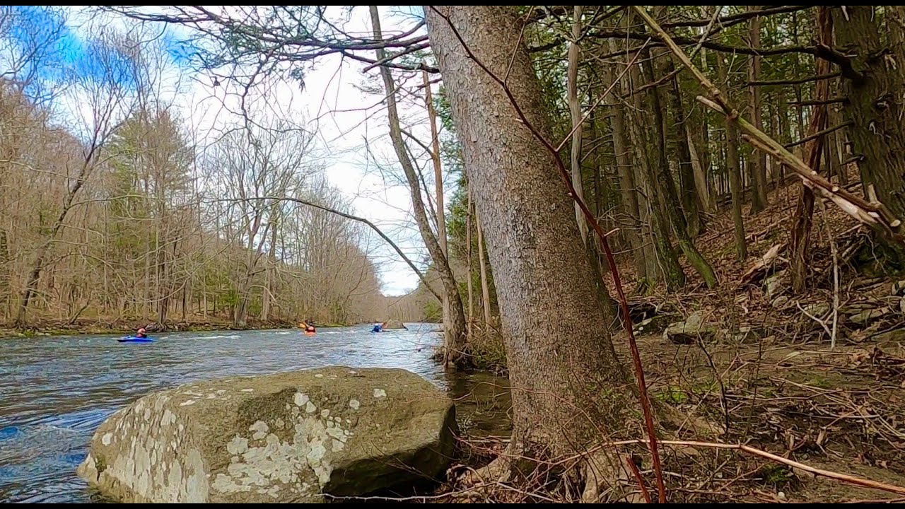 + Running the Shepaug River Conn April 7th 2024. - YouTube