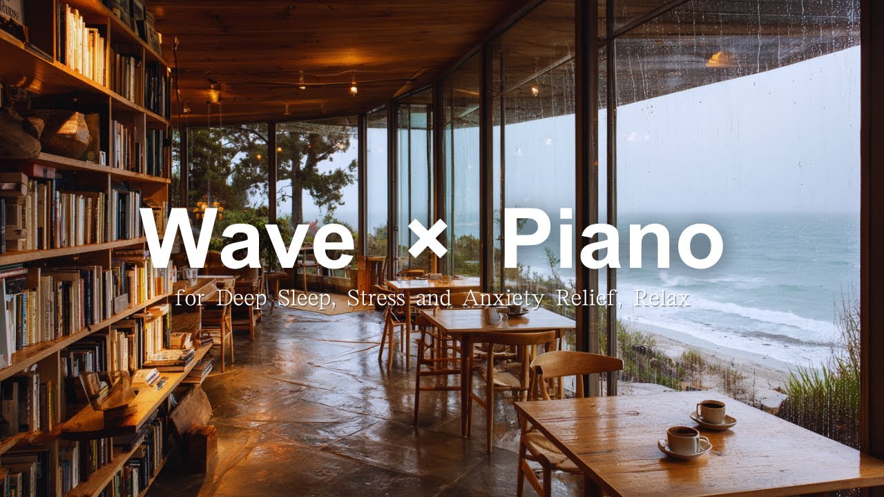 Coastal library Piano Solo | Relaxing Music for Reading & Study - YouTube