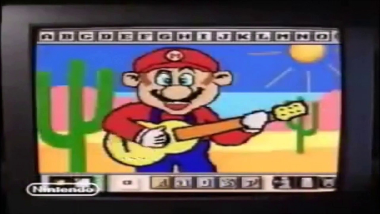 Mario Paint (Dutch) TV VHS Commercial - SNES - YouTube