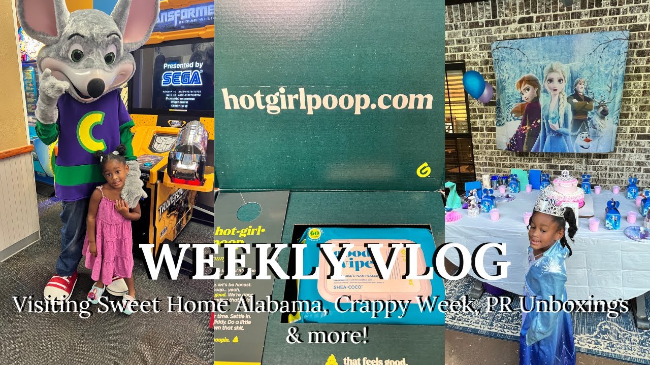 WEEKLY VLOG | Visiting Sweet Home Alabama, Frozen Birthday Party ...